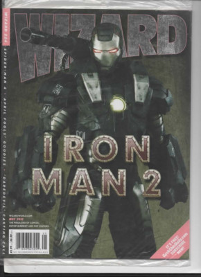Wizard the Comics Magazine #224 May 2010 Iron Man 2 New in Package" | eBay