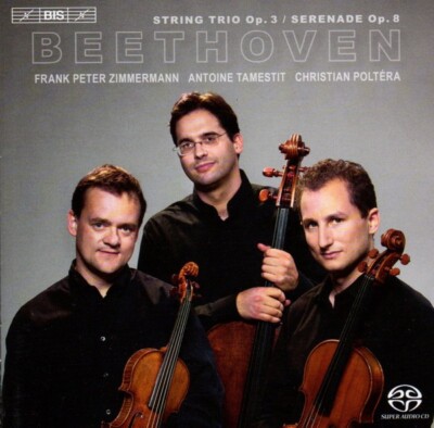 Beethoven String Trios Op.3 & Op.8 w/Trio Zimmerman (SACD, 2014, BIS ...
