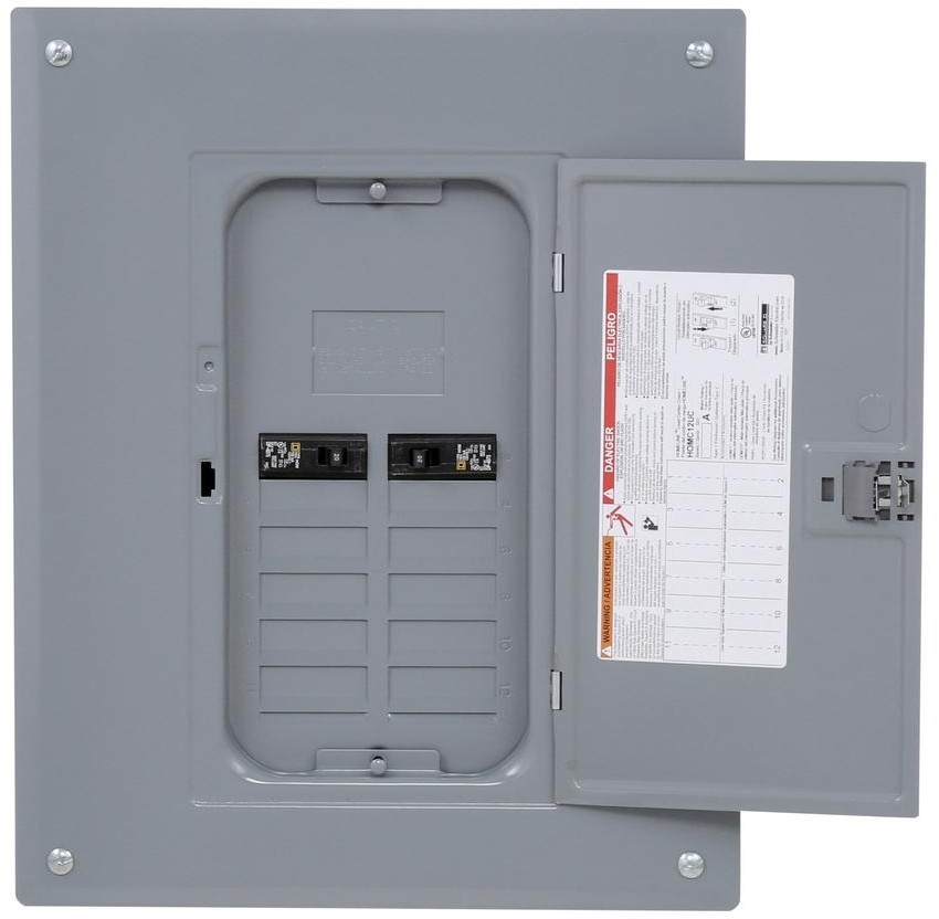 125 Amp Breaker Enclosure 125 Amp 16 Space 24 Circuit Main Lug Outdoor