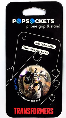 Authentic Popsockets Transformers Megatron Phone Holder PopSocket Pop ...