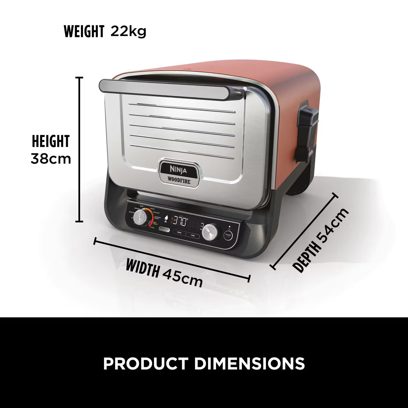 Ninja Woodfire Electric Outdoor Oven - Refurbished [OO101UK] Artisan ...