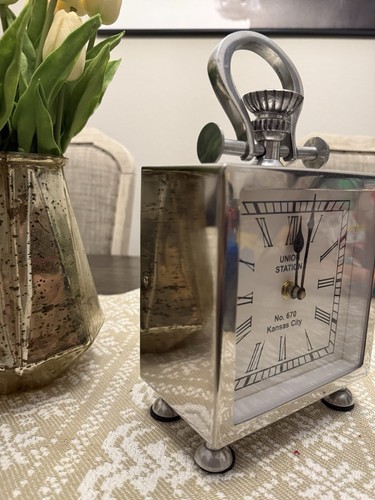 Union Station # 670 Kansas City Metal Clock 10" - Pre-Owned | eBay