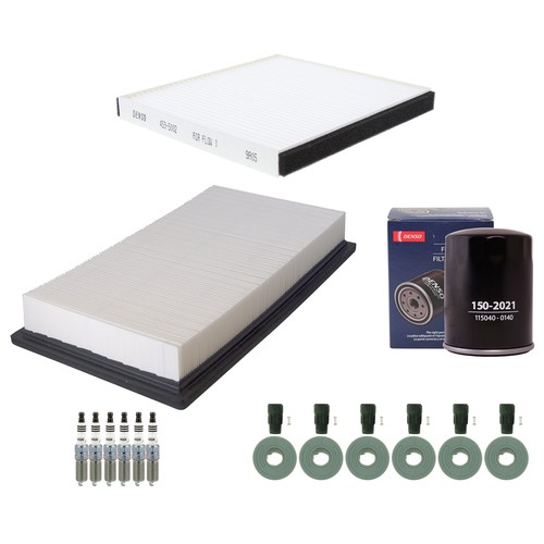 Denso Tune Up Kit NGK 6 Spark Plugs & Boots Kit for Edge MKX 3.5L V6 ...