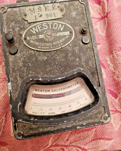 WESTON MODEL 440 galvanometer. VINTAGE | eBay