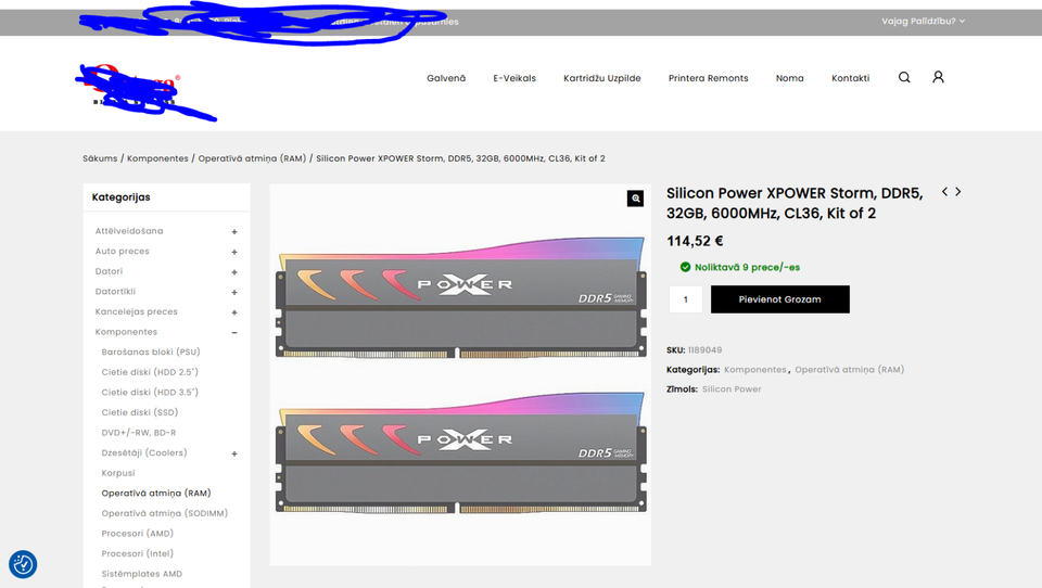 DDR5 RAM 32 GB I’ll send you a trusted link to buy RAM at normal prices ...