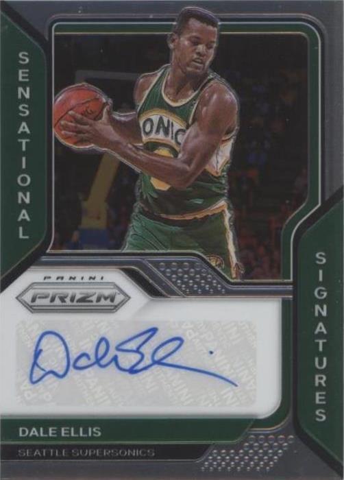 2020-21 Panini Prizm - Sensational Signatures Dale Ellis #SS-DEL (AU ...