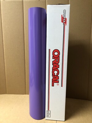 Oracal 651 1 Roll 24"x10yd(30ft) Lavender 043 Gloss Sign Vinyl | eBay