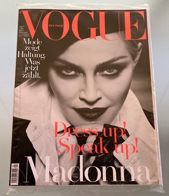 MADONNA GERMAN VOGUE MAGAZINE 2017 NEW SEALED | eBay