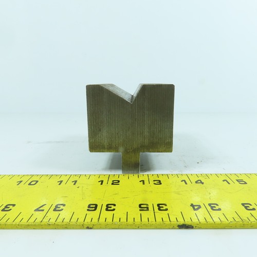 3-1/2" L Press Brake 90° V-Forming Angle Die Block 1/2" Tang 2-1/4 ...