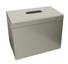 Lockable A4 Metal File Box Filing Storage inc / extra 5 Free Suspension ...