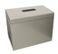 Lockable A4 Metal File Box Filing Storage inc / extra 5 Free Suspension ...