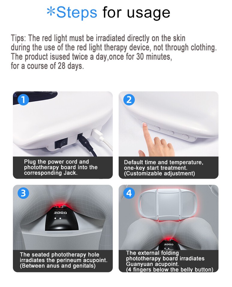 LLLTProstate massage Treatment Prostate Therapy Device Prostatitis ...