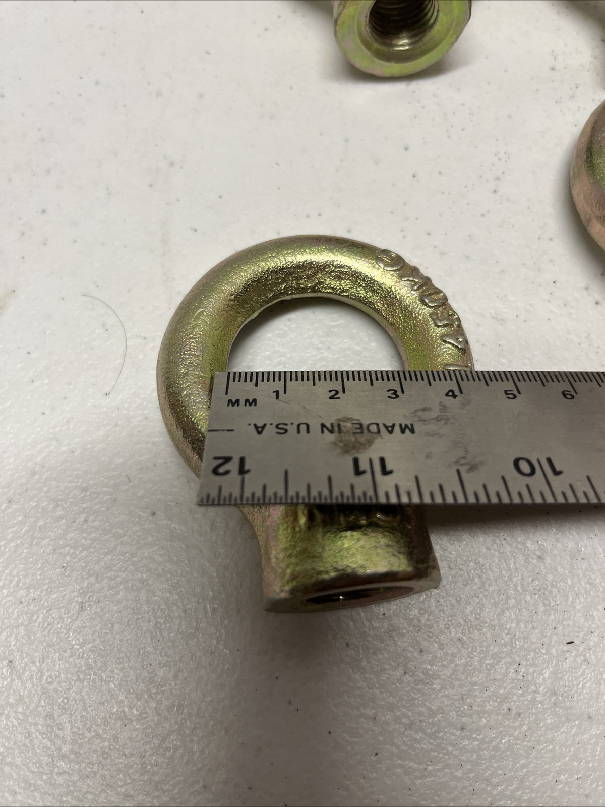 (4pc) M16 Threaded Eye nut SWL 450 KG Tie down/ Lifting / Rigging ...