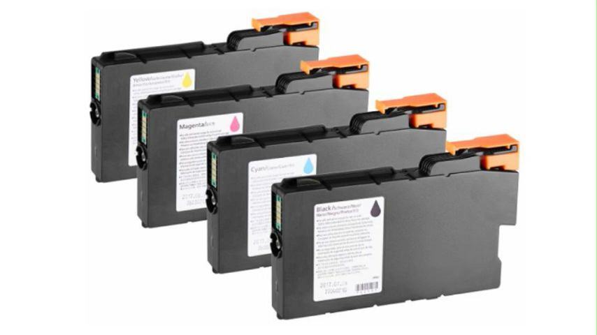 (4pcs)KCMY-Genuine Ricoh MP CW2200 CW1200 Ink Cartridges High Yield | eBay