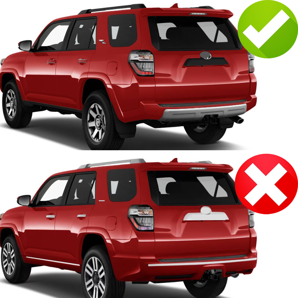 For 14-2022 Toyota 4Runner TRD Off-Road Rear Bumper Valance Cover ...