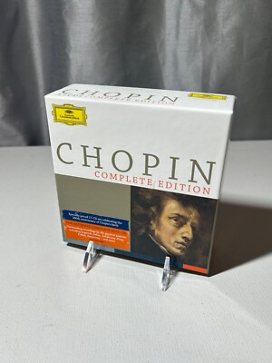 Chopin Complete Edition 17-Disc CD Box Set on Deutsche Grammophon HTF ...
