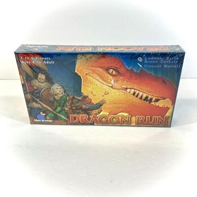 DRAGON RUN BOARD GAME push-your-luck bruno cathala blue orange oop NEW ...