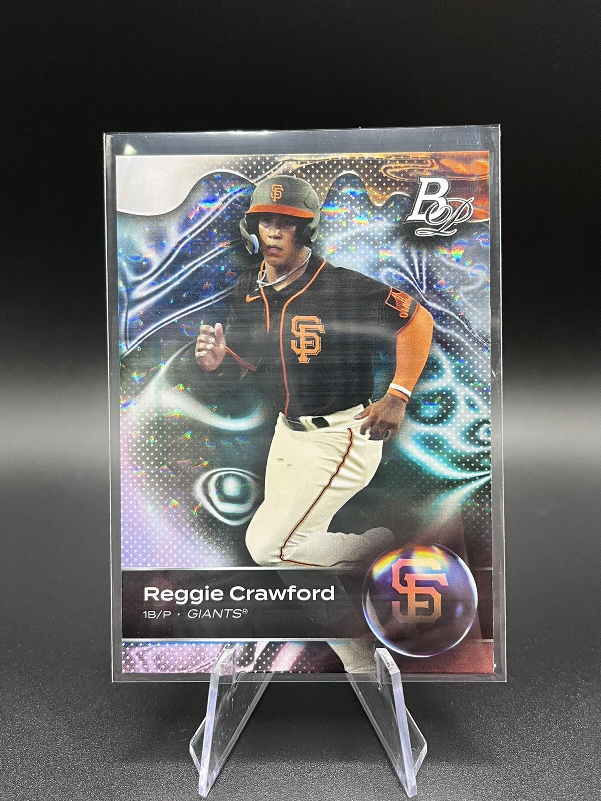 2023 Bowman Platinum TOP-17 Reggie Crawford San Francisco Giants ...