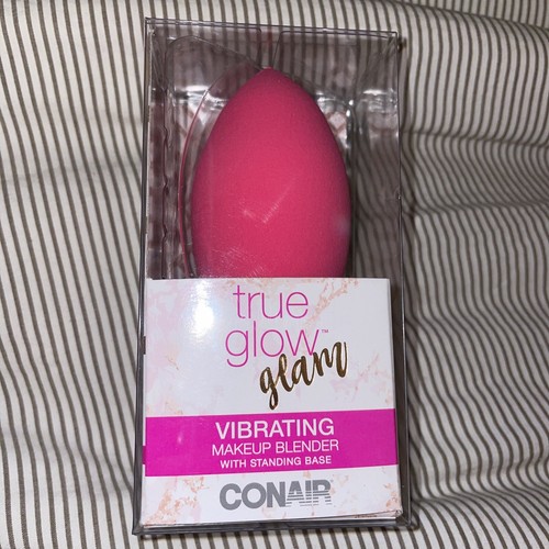 Conair True Glow Glam Vibrating Makeup Blender Sponge Standing Base ...