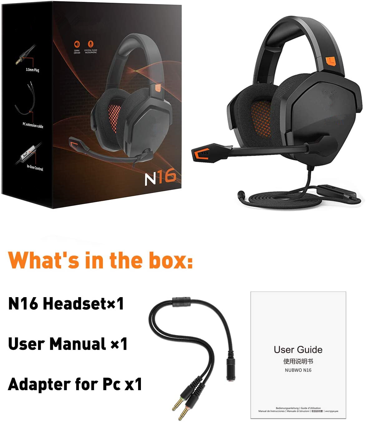 Gaming Headset ,Controller,Noise Cancelling Over Ear Headphones with ...