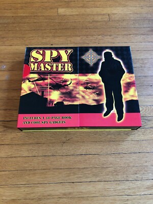 SPY MASTER Vintage Spy Kit & Book By Sandy Creek From 2001 - NEW IN BOX ...