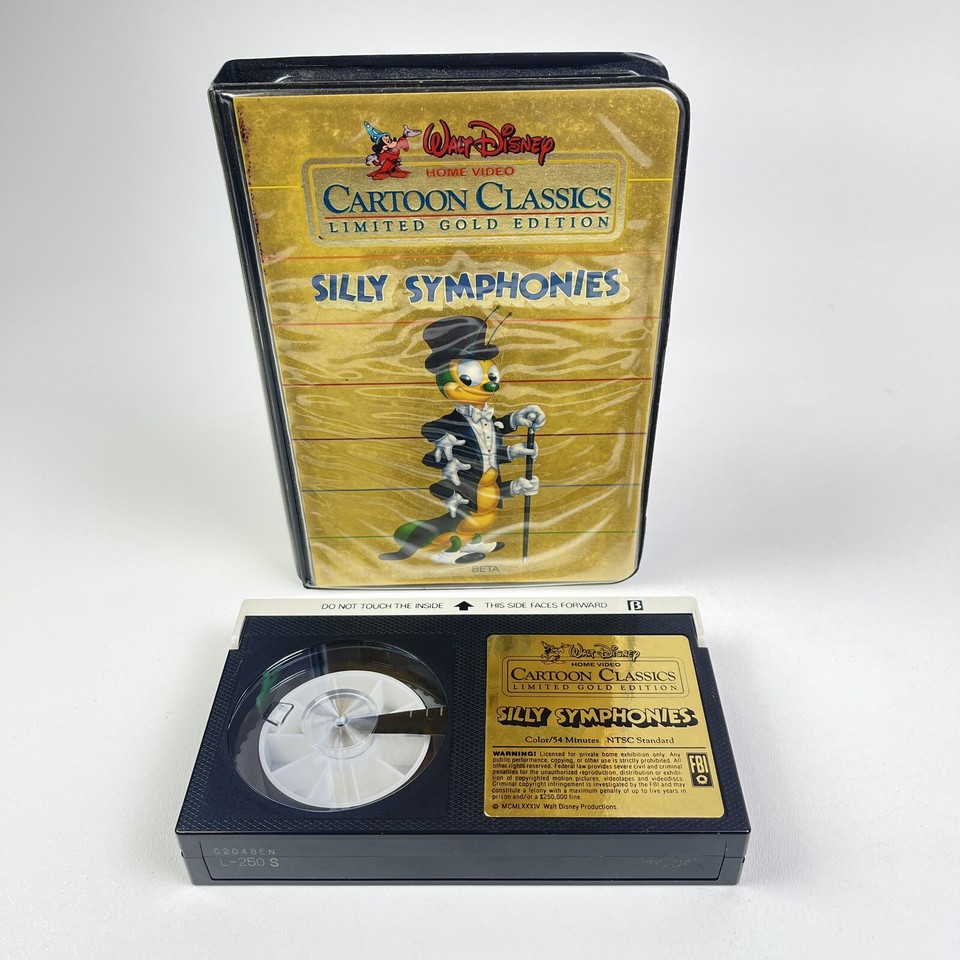 Walt Disney Cartoon Classics Limited Gold Edition Silly Symphonies Beta ...