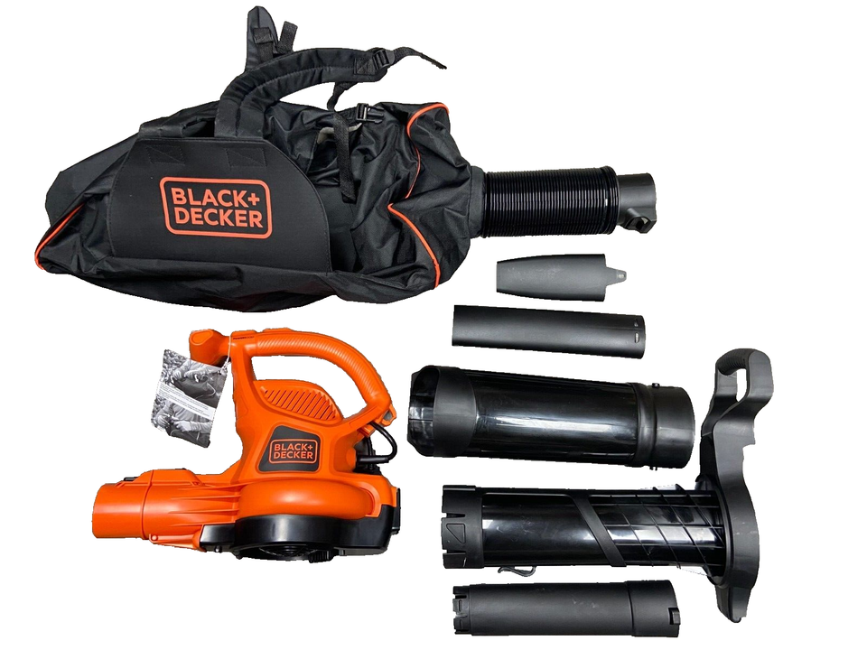 BLACK+DECKER BEBL7000 3-in-1 VACPACK 12A Leaf Blower | eBay