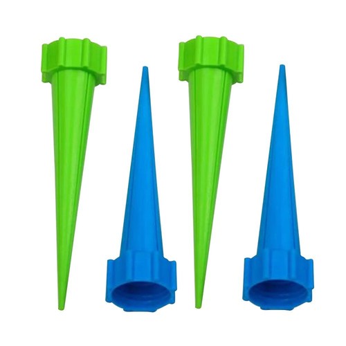 4x Plant Water Funnel Self Watering Spikes Slow Release Plant Watering ...
