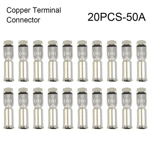 20x 50Amp Copper Terminals Connector For 50A/FOR Anderson-Style-Plugs ...