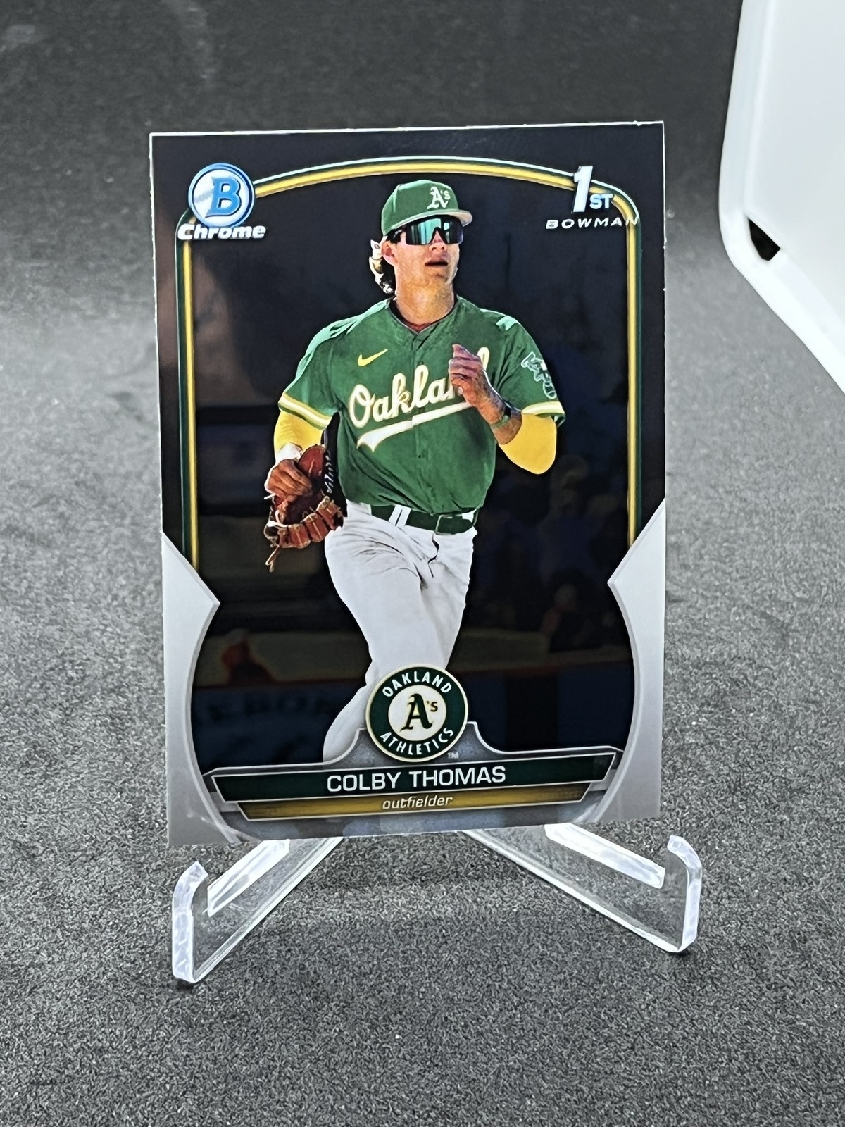 COLBY THOMAS Oakland Athletics - 2023 Bowman Chrome Prospects #BCP-32 ...