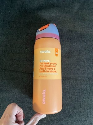 Owala Freesip Stainless Steel Water Bottle 32 oz Tangy Tango | eBay