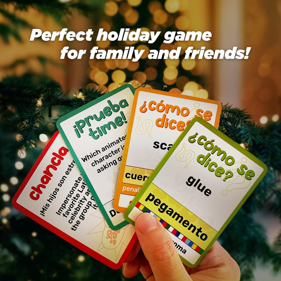 : Edition 2 – New Family Friendly Bilingual Card Game – More Cards ...