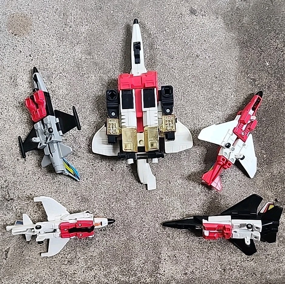 Superion Aerialbots Set Vintage 1986 G1 Transformers Hasbro | eBay