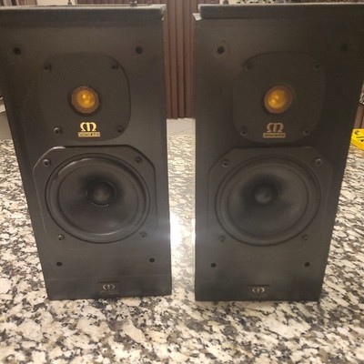 Vintage Monitor Audio Monitor 7 Gold MkII Bookshelf Speakers | eBay