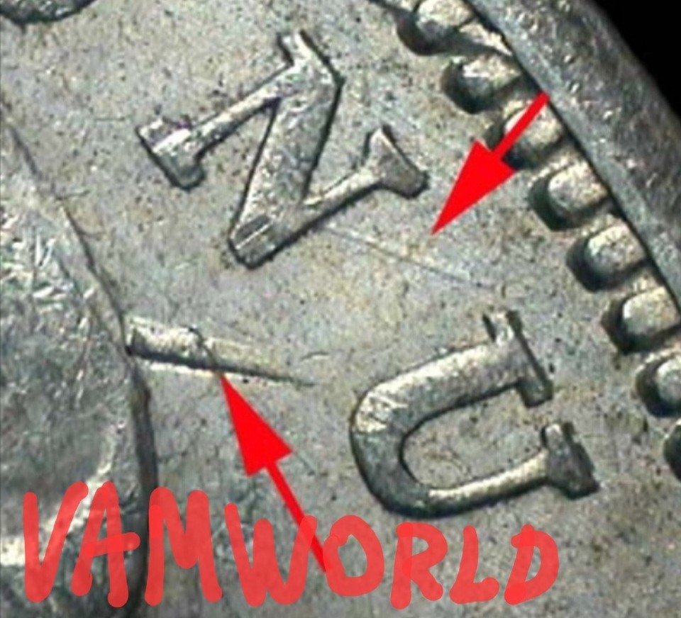 1921 S Morgan NGC AU55 VAM 1B5 Thornhead Hit List Wow! Low Pop NGC 3/6 ...