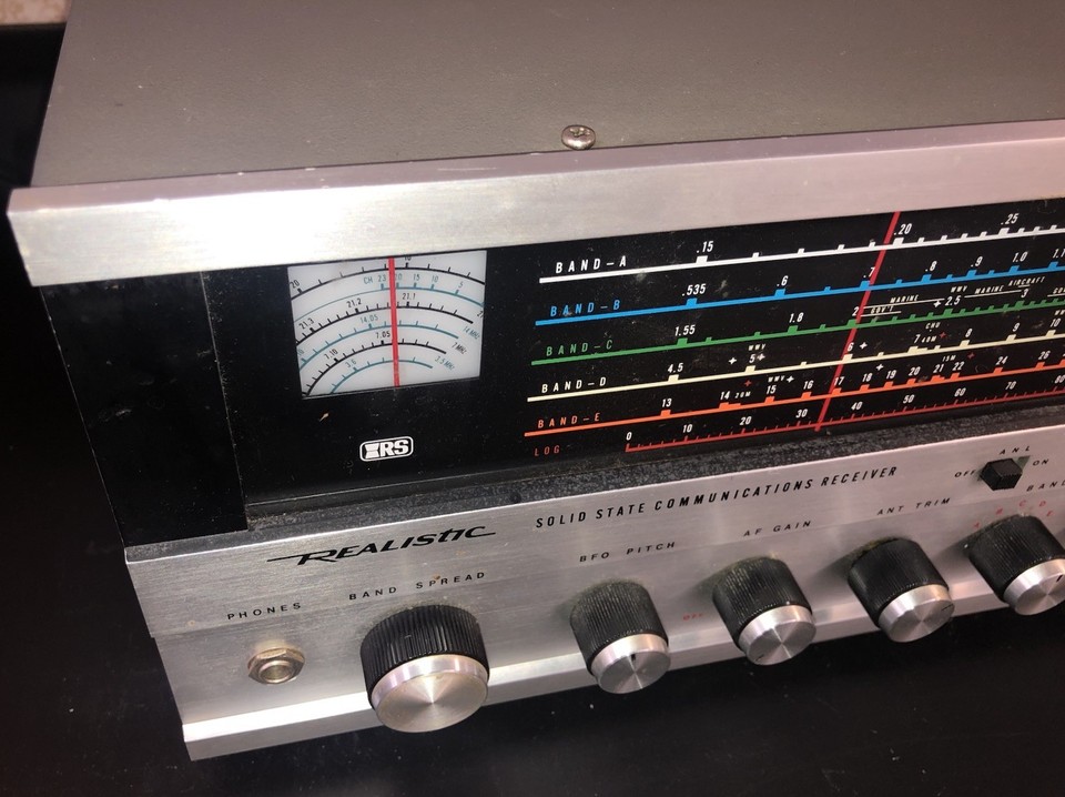 Vintage Realistic DX-160 Solid State Communications Receiver | eBay