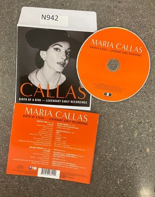 Birth of a Diva: Legendary Maria Callas by Maria Callas (CD, 2007) No ...