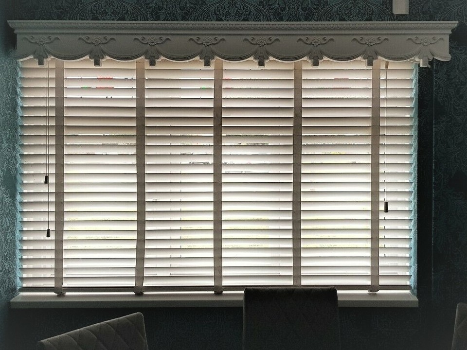 Curtain Box Valance Pelmet Window Door Cornice Cover Victorian 3 -9ft ...