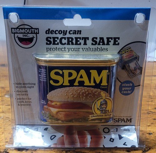 SPAM Decoy Can Secret Safe -Protects Your Valuables, BigMouth Inc NEW ...