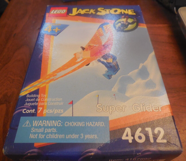 LEGO Jack Stone: Super Glider (4612) for sale online | eBay