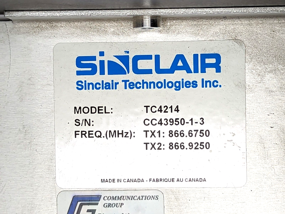 Sinclair TC-4214 Combiner TC4214 | eBay