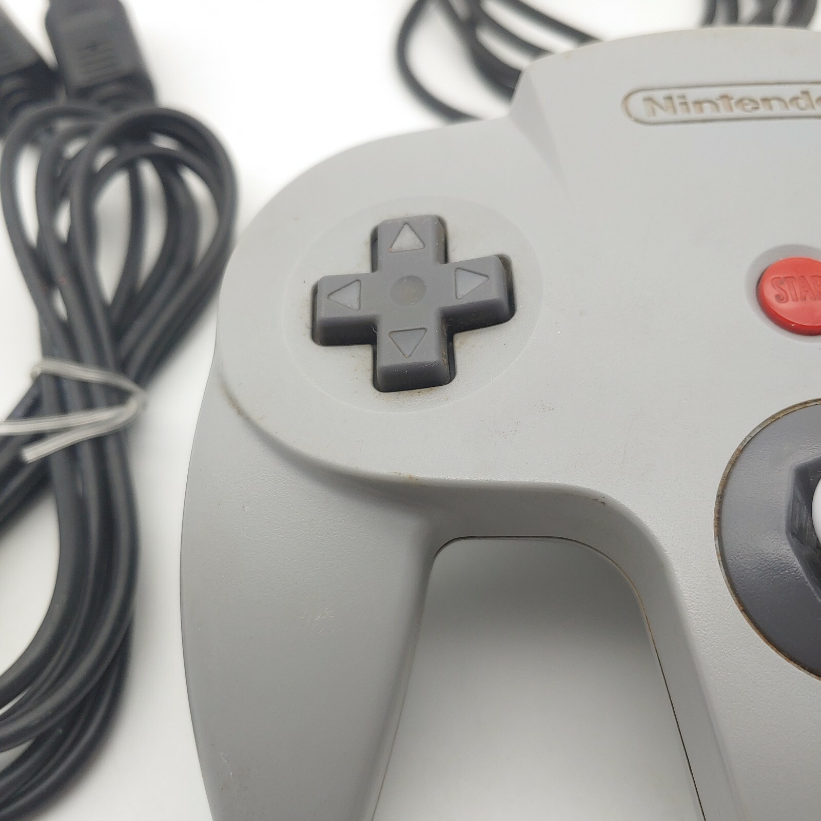 OEM Nintendo 64 (NUS-005) N64 Controller w Extension. Original Gray ...