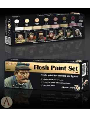 Flesh Paint Set - Scale 75 - Color Set Acrylic Paint (8x17ml) | eBay