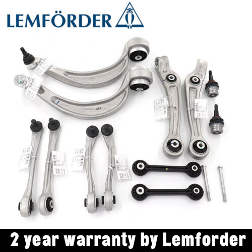 14PCS Front Control Arm Balljoint Suspension Kit for Audi A4 A5 A6 A7 ...