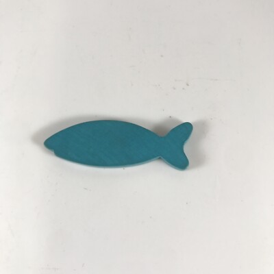Haba Platsch Splash Replacement Fish Meeple Part Germany 4377 1996 Blue ...