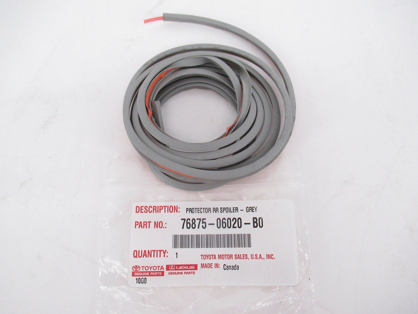 Genuine OEM Toyota 76875-06020-B0 Rear Bumper Impact Strip 2007-2011 ...