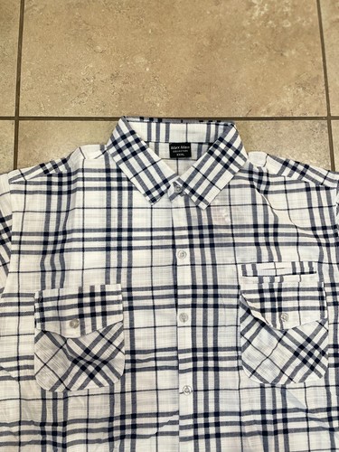 Max Men Collection Men’s Linen Printed Short Sleeve Shirts (XL - 5XL ...