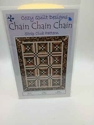Chain Chain Chain Quilt Pattern by Cozy Quilt Designs SRR CCC | eBay