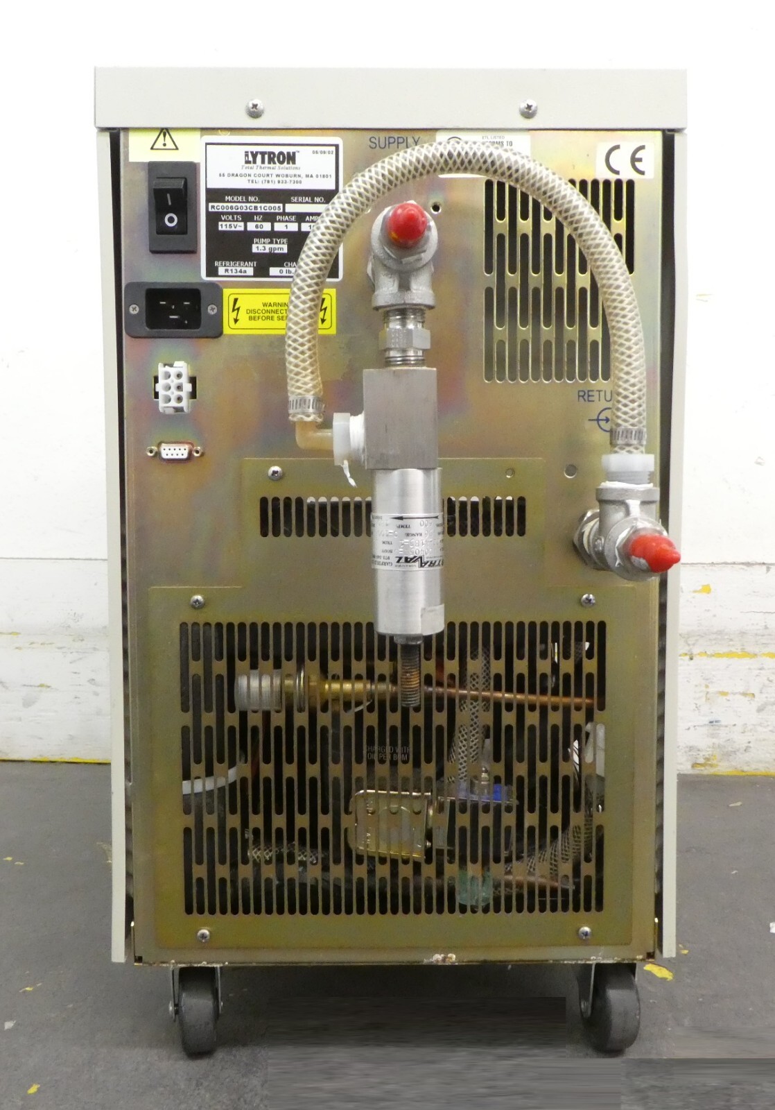 Lytron RC006G03CB1C005 Recirculating Chiller Air Cooled RC006 Working ...