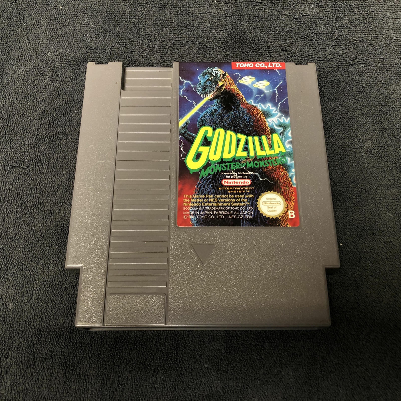 Godzilla Monster of Monsters ! NES - Prix - Photo - Présentation